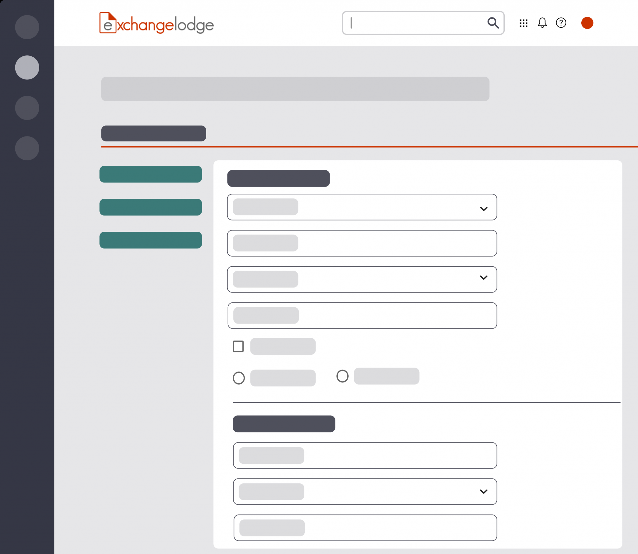 Entity data management - Exchangelodge